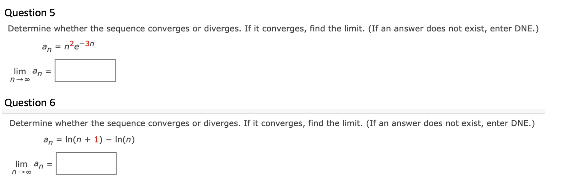 Solved Question 1 Determine whether the sequence converges | Chegg.com