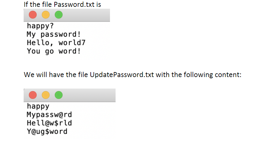 Solved Password Modifier Many User Created Passwords Are
