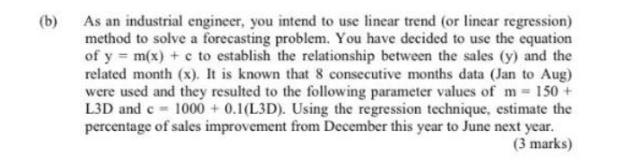 Solved This question uses the last three-digit value (L.3D) | Chegg.com