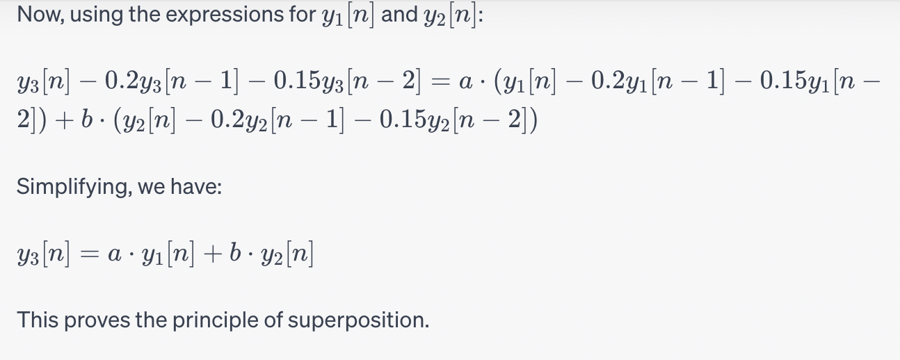 Solved y[n]−0.2y[n−1]−0.15y[n−2]=x[n]+4x[n−1] 1. | Chegg.com