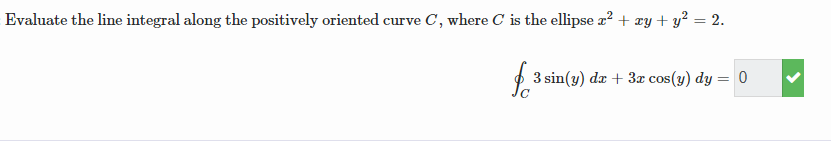 Solved Evaluate the line integral along the positively | Chegg.com