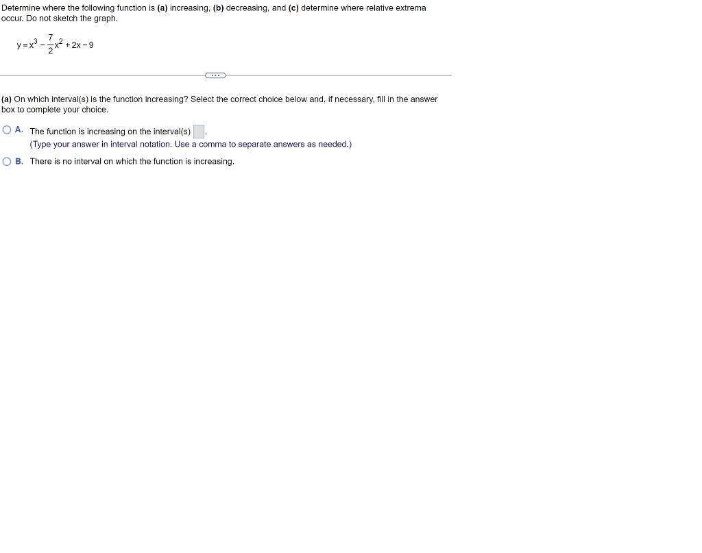 Solved Determine where the following function is (a) | Chegg.com