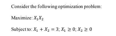 Solved a. Solve the optimization problem. b. Compute the | Chegg.com