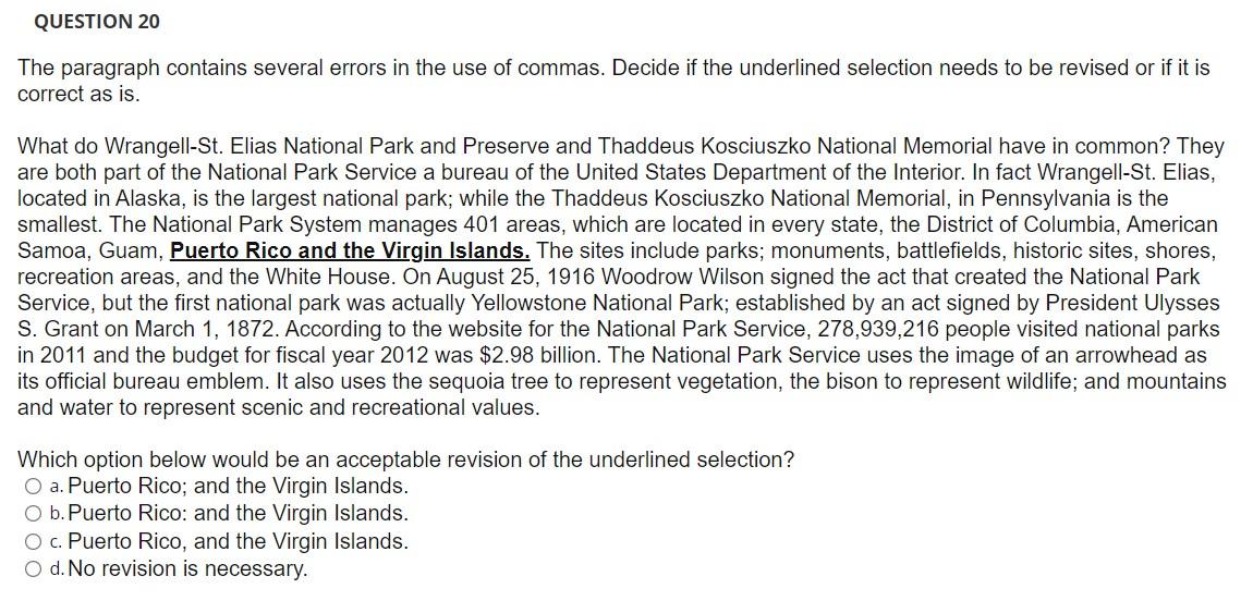 Solved QUESTION 18 The paragraph contains several errors in | Chegg.com