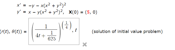 Solved Solve the given nonlinear plane autonomous system by | Chegg.com