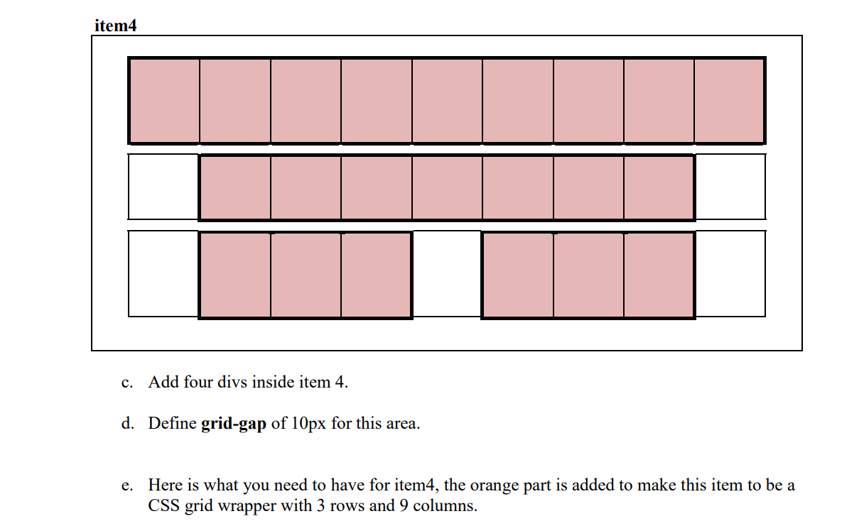 Solved a. Using CSS Flexbox, modify the menu bar to look | Chegg.com
