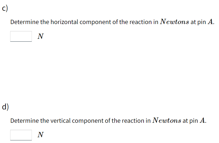 Solved In the above diagram, member AB is connected to | Chegg.com