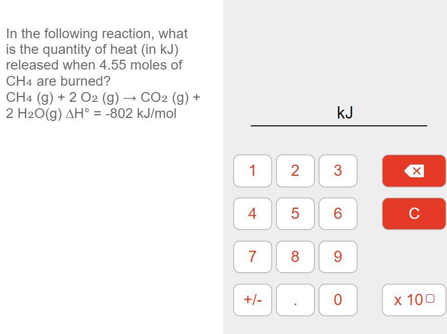 Solved In the following reaction, what is the quantity of | Chegg.com