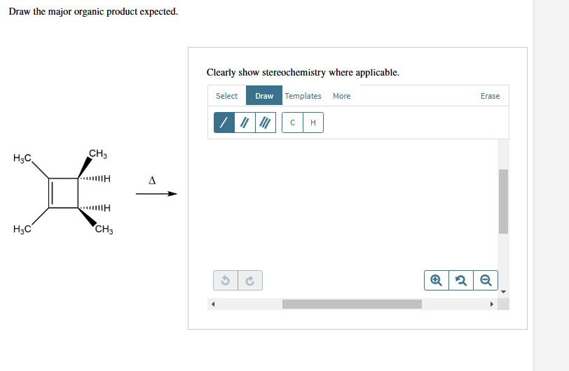 Solved Draw The Major Organic Product Expected Clearly Show