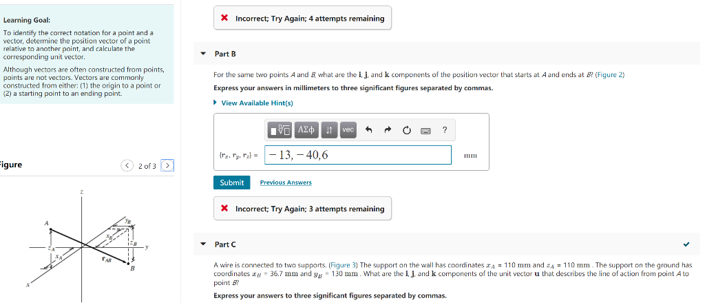 Solved Learning Goal: To identify the correct notation | Chegg.com