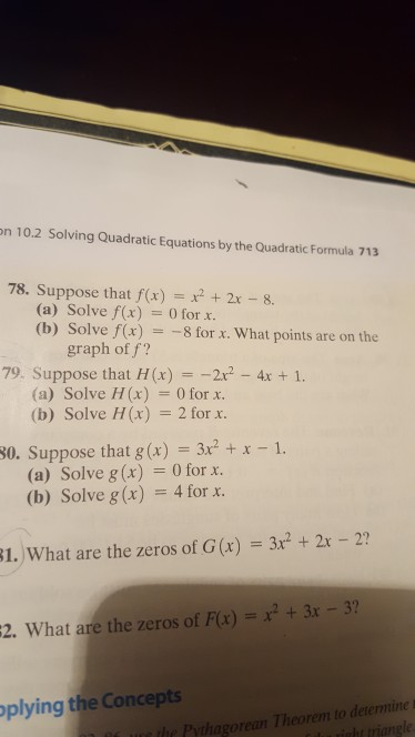 Solved 67, 27x2 + 36x + 12 =0 68, 8p2-40p+ 50 0 69. 1x2 + | Chegg.com