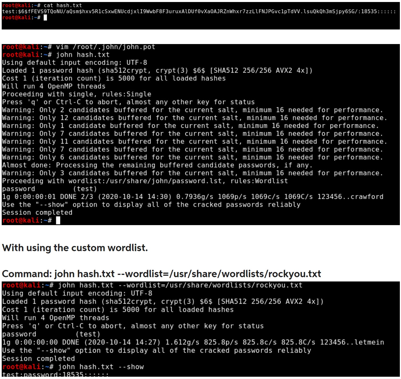 Solved I am doing this assignment using Kali Linux (COMPUTER | Chegg.com