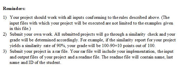 Solved You are required to implement a preprocessor in Java. | Chegg.com