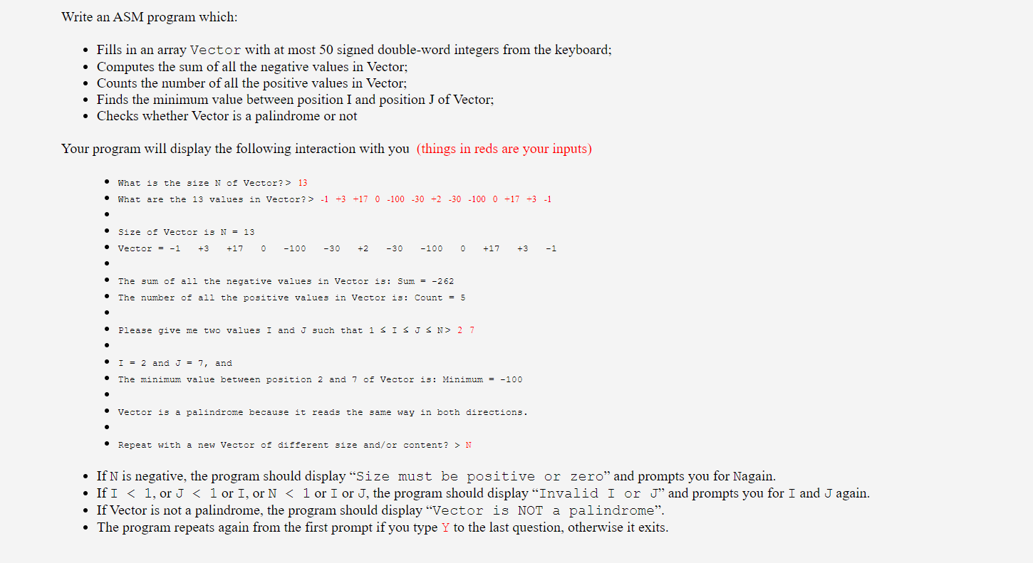 Solved Need answer for the 3rd and 4th question in masm | Chegg.com
