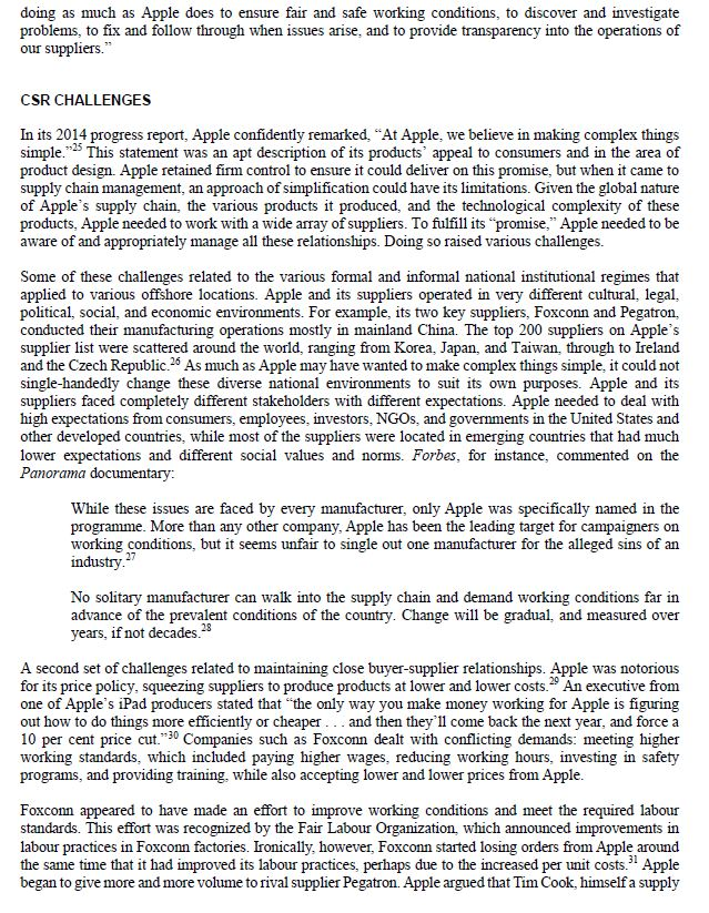 Solved Is it reasonable for Apple to apply different | Chegg.com