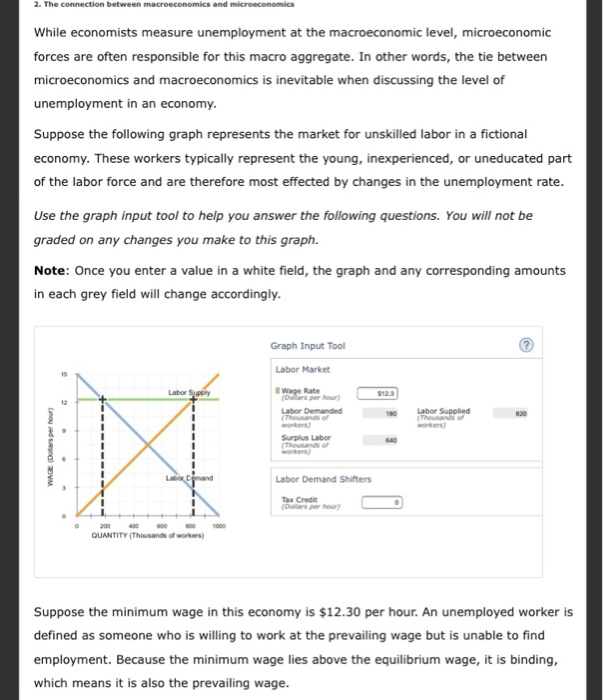 While economists measure unemployment at the | Chegg.com