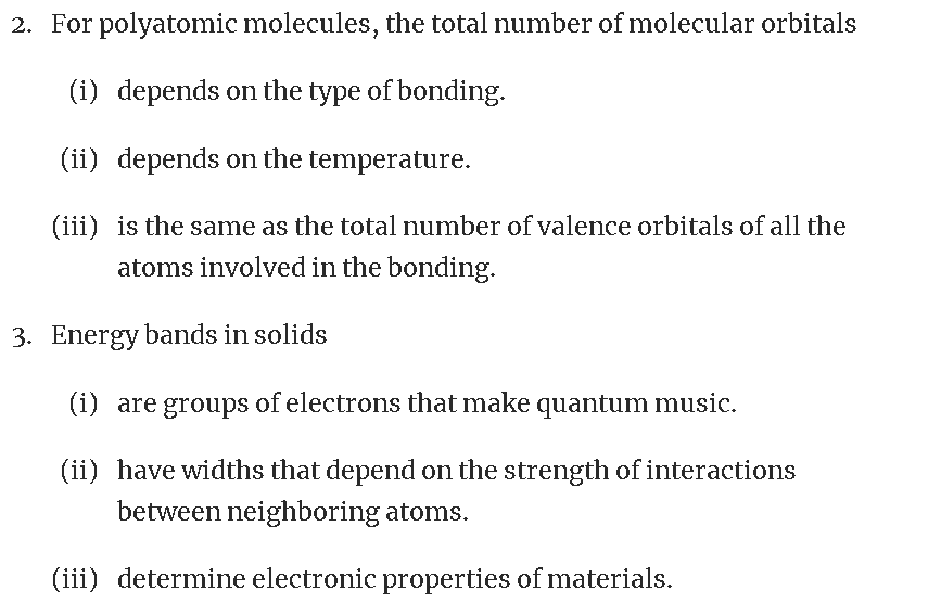 Solved 2 For Polyatomic Molecules The Total Number Of 9474