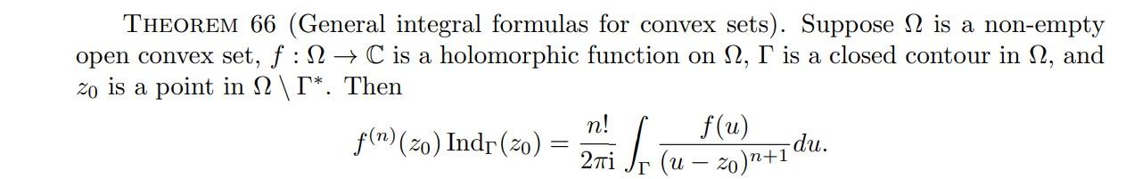 Solved THEOREM 66 (General integral formulas for convex | Chegg.com