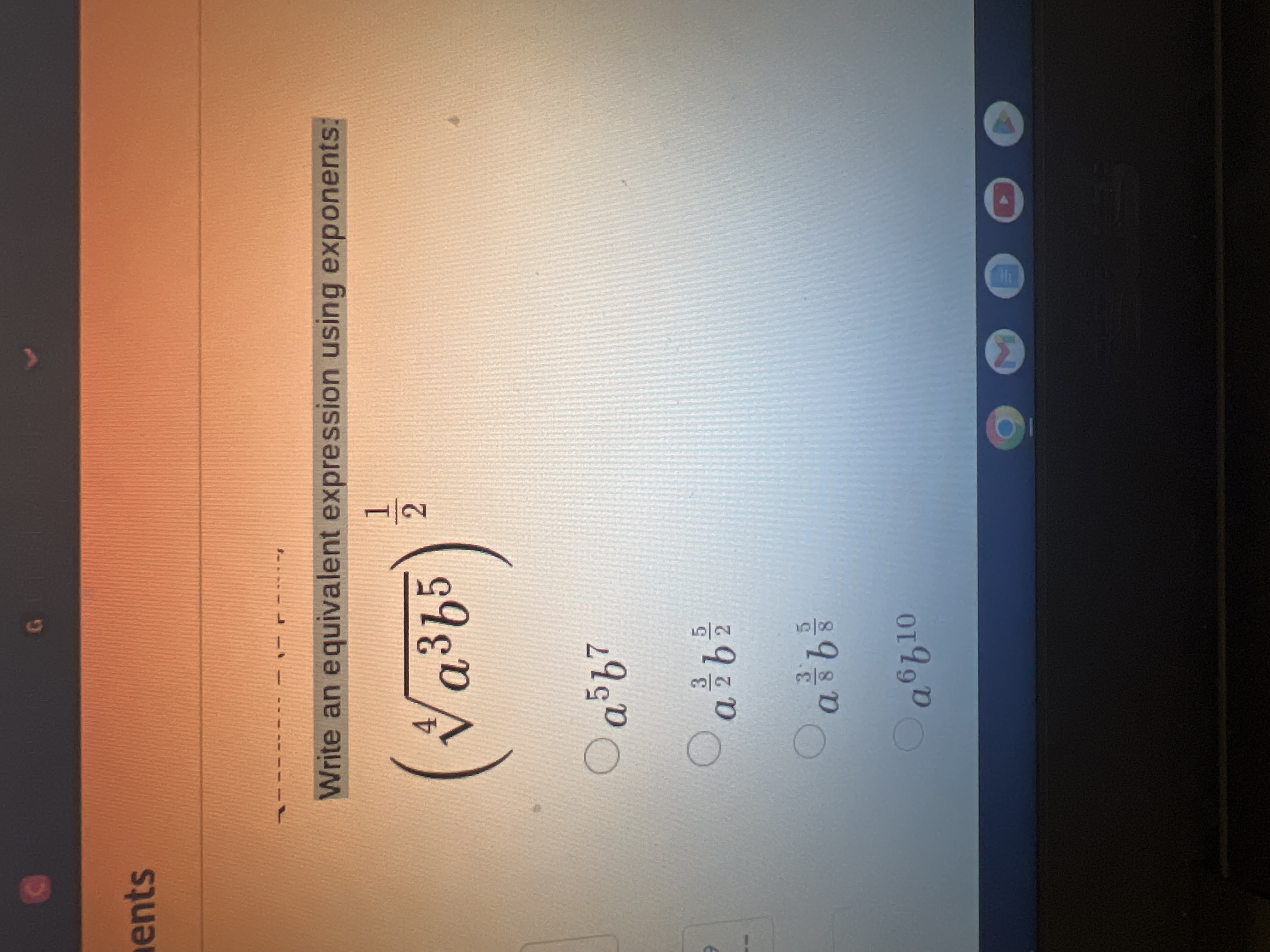 Solved Write an equivalent expression using | Chegg.com