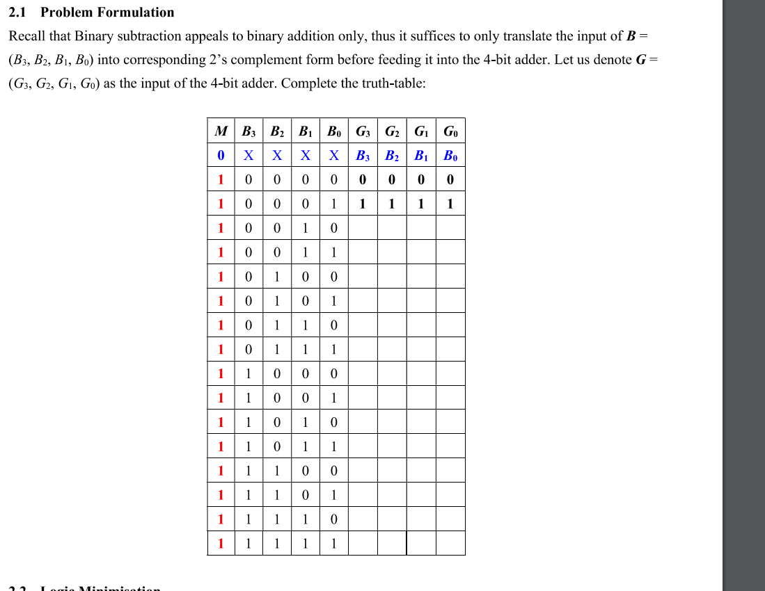 Solved 2.1 Problem Formulation Recall that Binary | Chegg.com