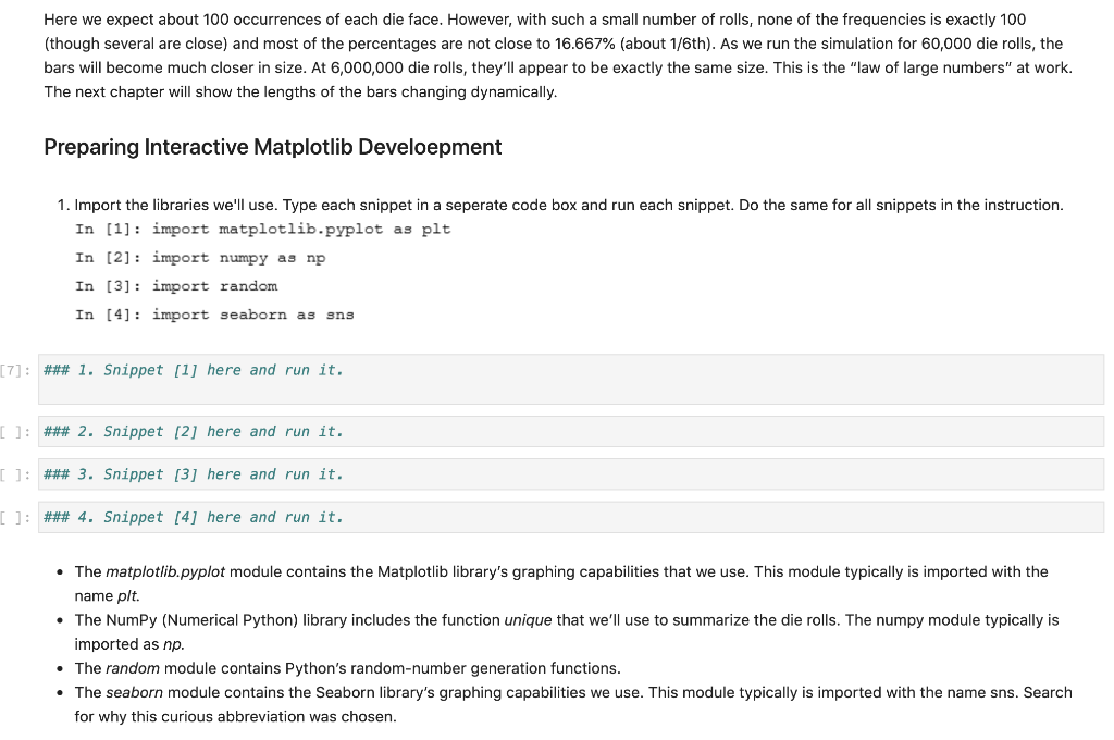 Solved Lab 5b: Simulation & Static Visualization We use two | Chegg.com