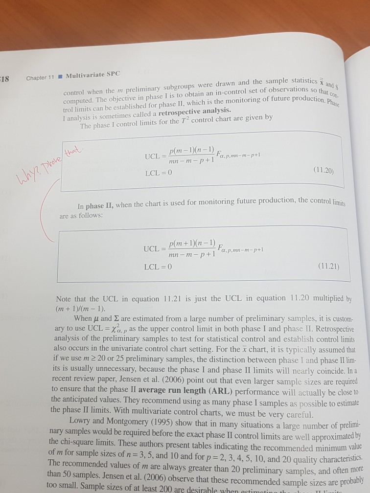 I need to prove Hotelling's T square upper and low | Chegg.com
