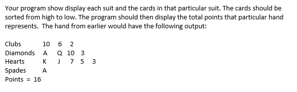 Solved Java program p1.dat will contain: 8H JC AC KC 5D 8S | Chegg.com