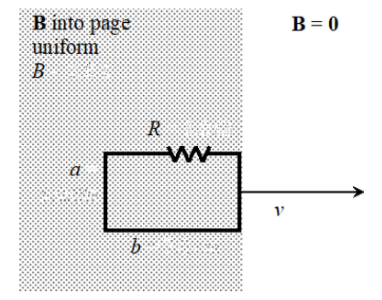 Solved In this figure, a square loop of wire is pulled out | Chegg.com