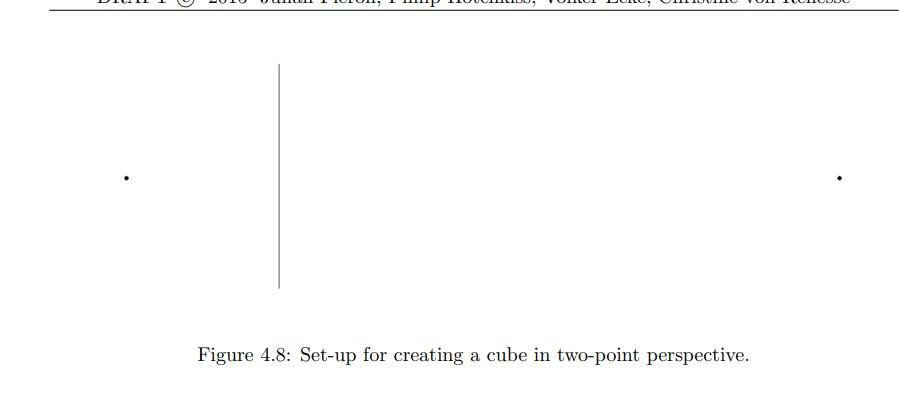 Solved 27. Use the set-up in Figure 4.8 to draw a cube in | Chegg.com