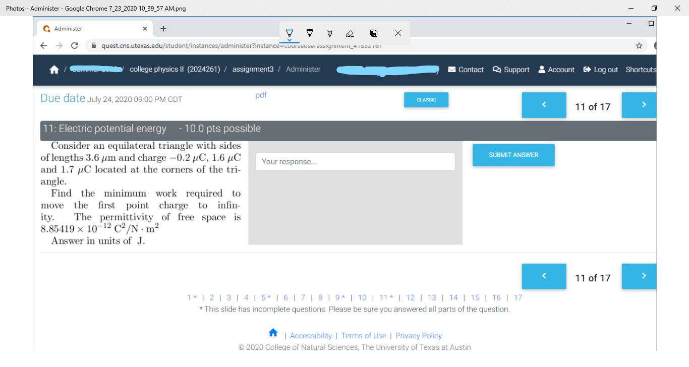 Solved Photos - Administer - Google Chrome 7_23_2020 | Chegg.com