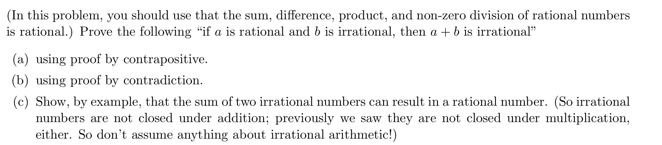 Solved (In this problem, you should use that the sum, | Chegg.com