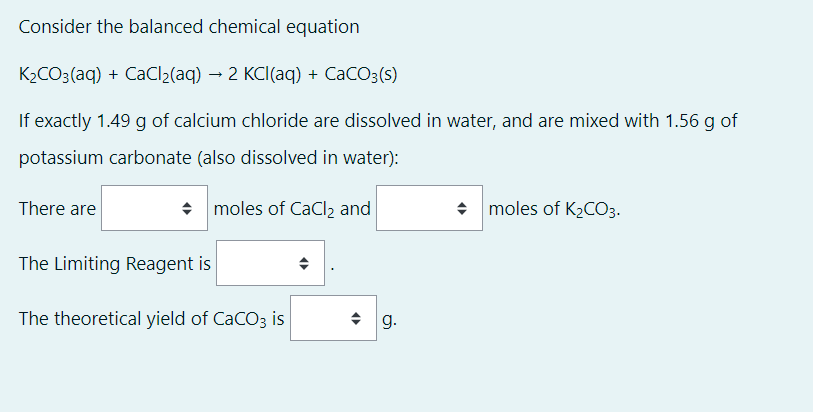 Solved Consider the balanced chemical equation | Chegg.com