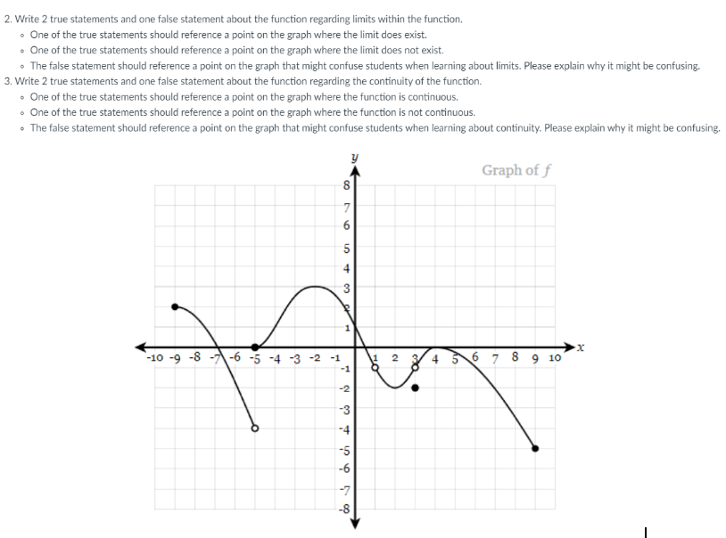 Solved 2. Write 2 true statements and one false statement | Chegg.com