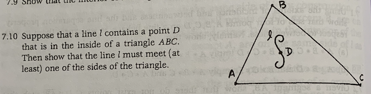 Solved The Crossbar Theorem may be applied to angles at | Chegg.com