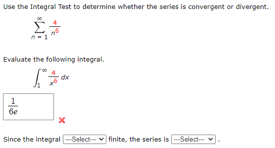 Solved Use the Integral Test to determine whether the series | Chegg.com