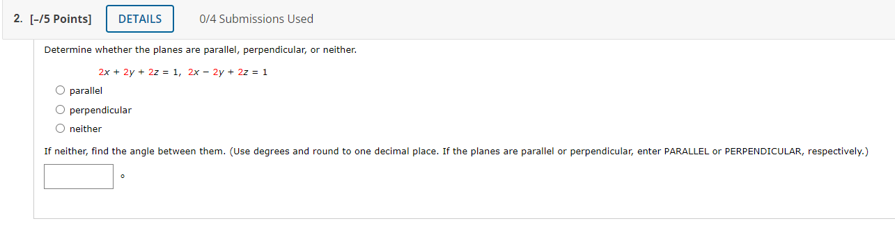 Solved Determine whether the planes are parallel, | Chegg.com