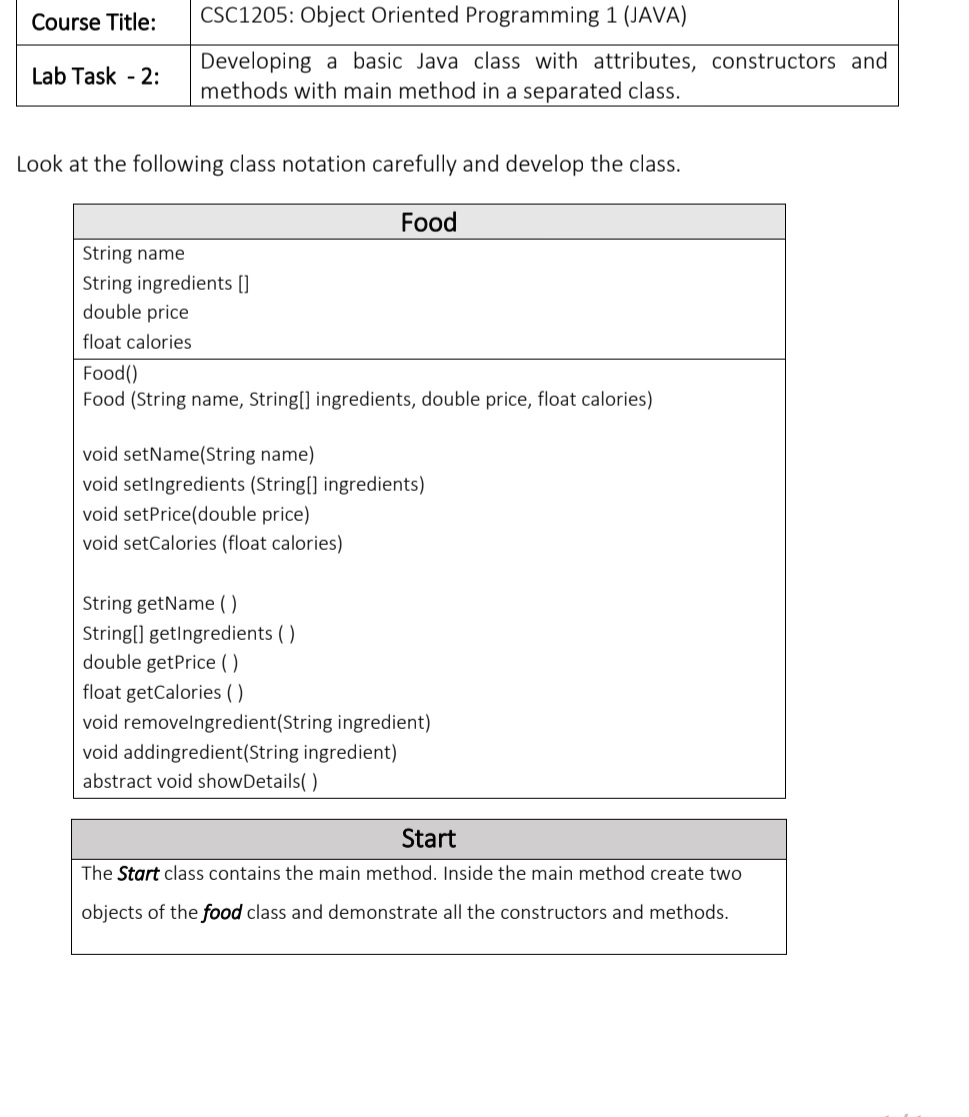 Solved Can anyone solve me this?Look at the following class | Chegg.com
