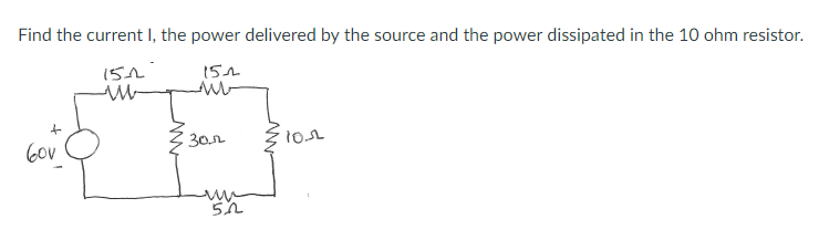 Solved 1) Find I1, I2 and I3, and voltage V for this circuit | Chegg.com