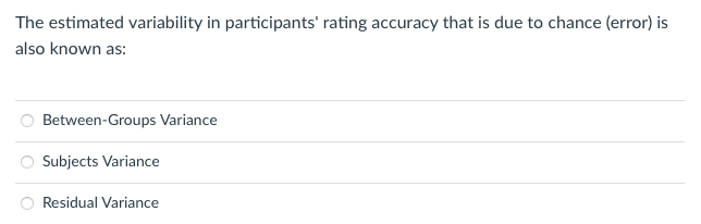 Solved One-way Within-Groups ANOVA Researchers interested | Chegg.com