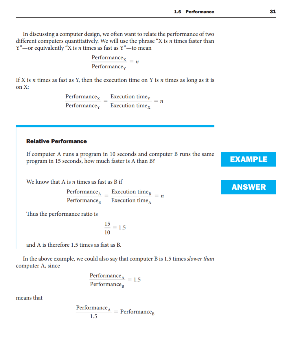 Solved 30 Chapter 1 Computer Abstractions and Technology | Chegg.com