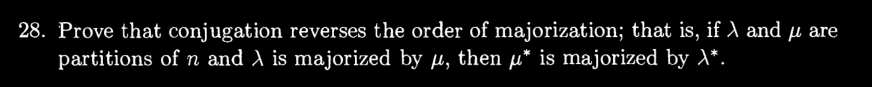 Solved 28. Prove that conjugation reverses the order of | Chegg.com
