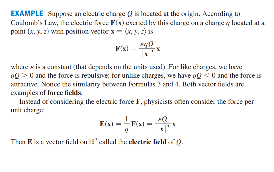 Solved EXAMPLE Suppose an electric charge Q is located at | Chegg.com