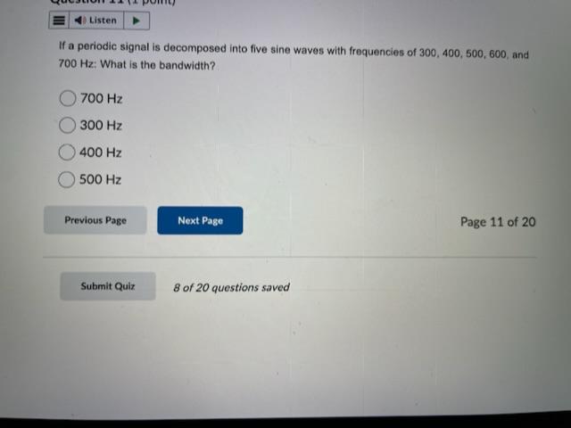 Solved If a periodic signal is decomposed into five sine | Chegg.com