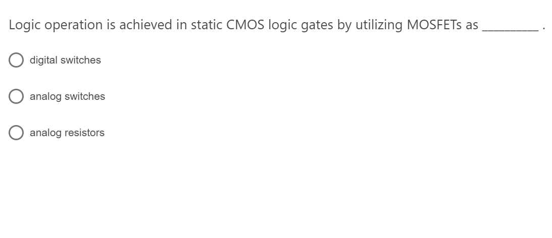 Solved An input pattern given to the static CMOS logic gate | Chegg.com
