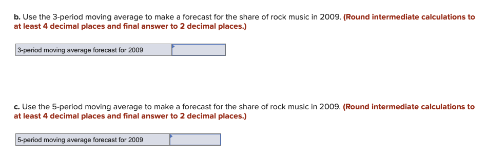 Solved Exercise 18-5 Static Rock and roll is a form of music | Chegg.com