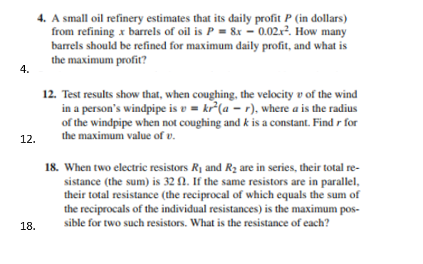 Solved 4. A small oil refinery estimates that its daily | Chegg.com