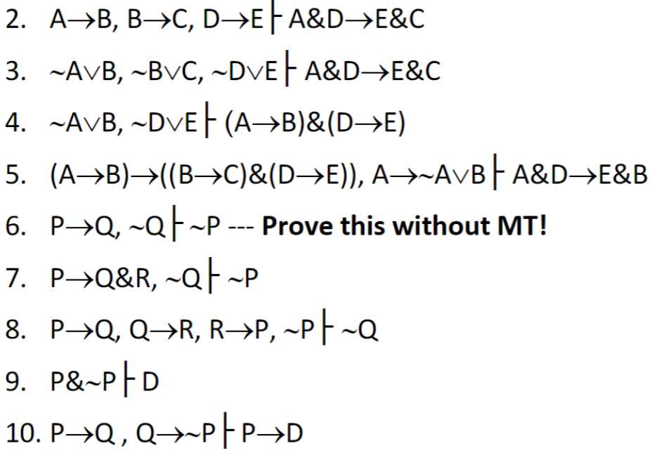 Solved Part 3 (one point total). For each of the following | Chegg.com
