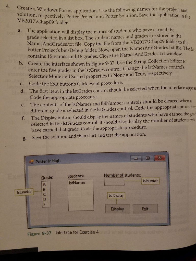 Solved how to code this by filling the grades/ names using a | Chegg.com