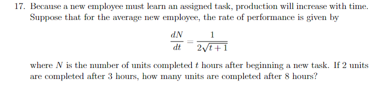 Solved 7. Because a new employee must learn an assigned | Chegg.com