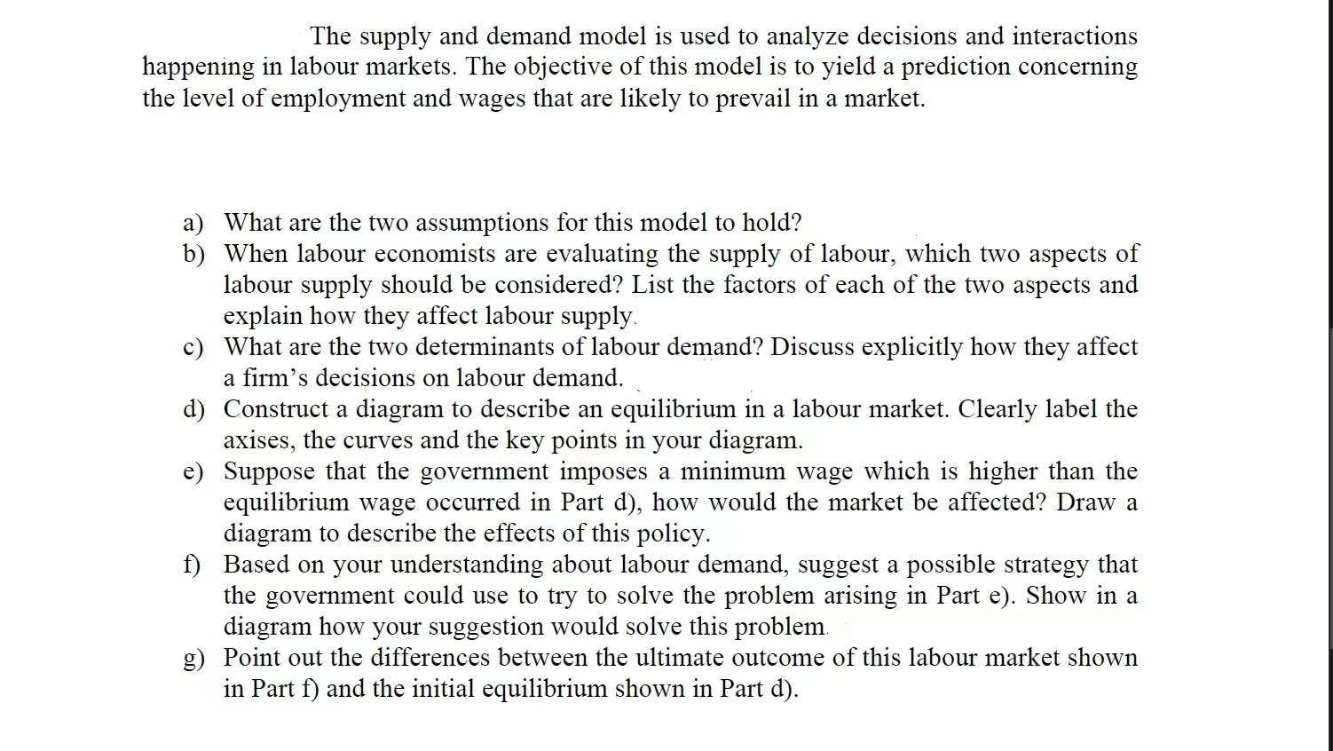 Solved This is a question about ecomonics This is a | Chegg.com